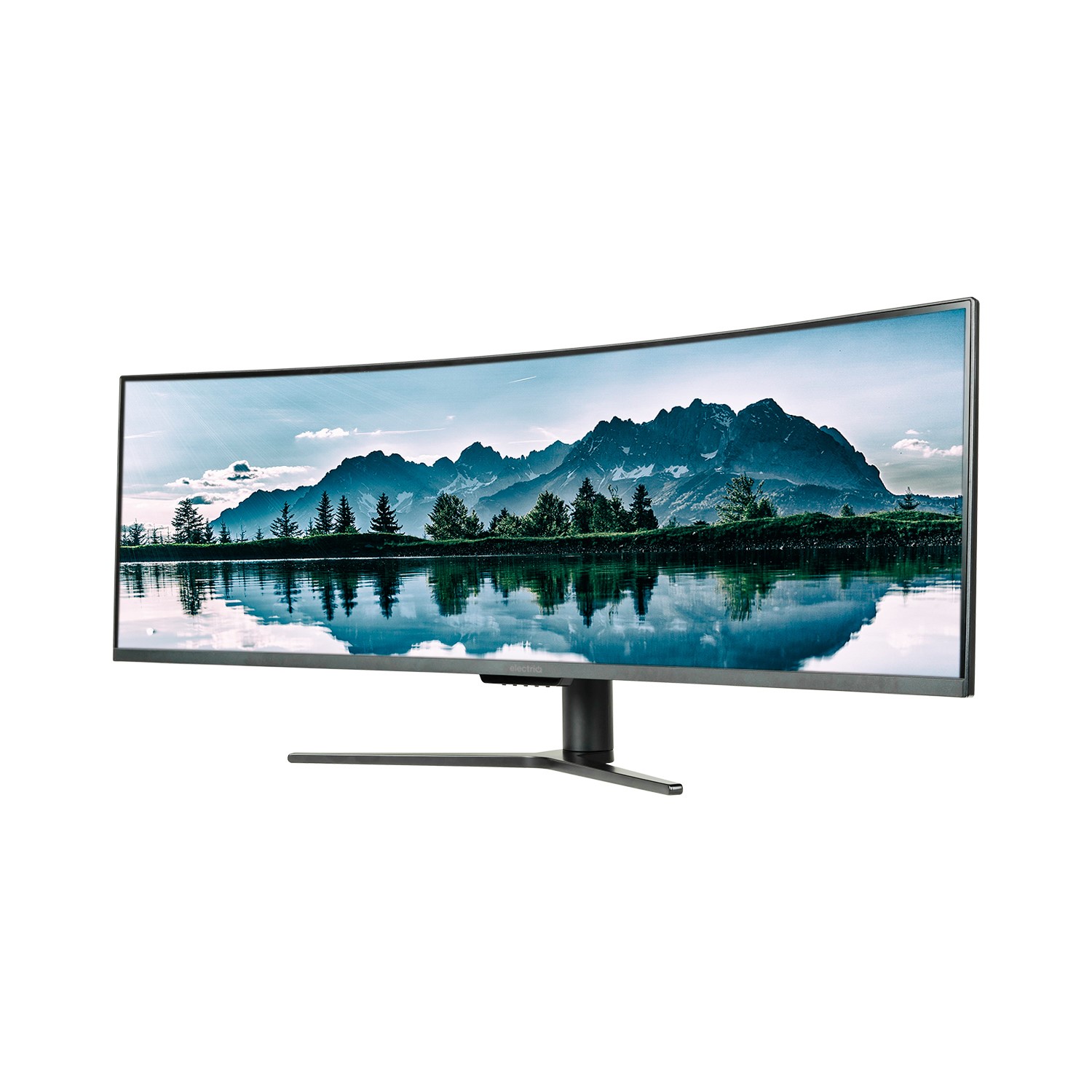 electriQ 49" QLED 144Hz Full HD Super UltraWide Curved Monitor ...