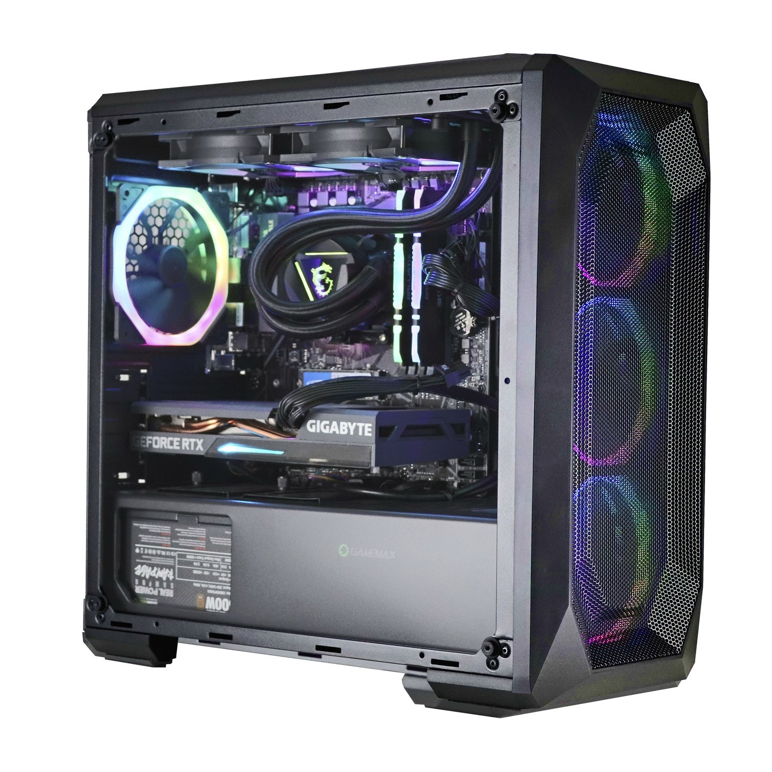 REACT Hawk Core i9-10850k 32GB 2TB HDD + 500GB SSD GeForce RTX 3080 ...