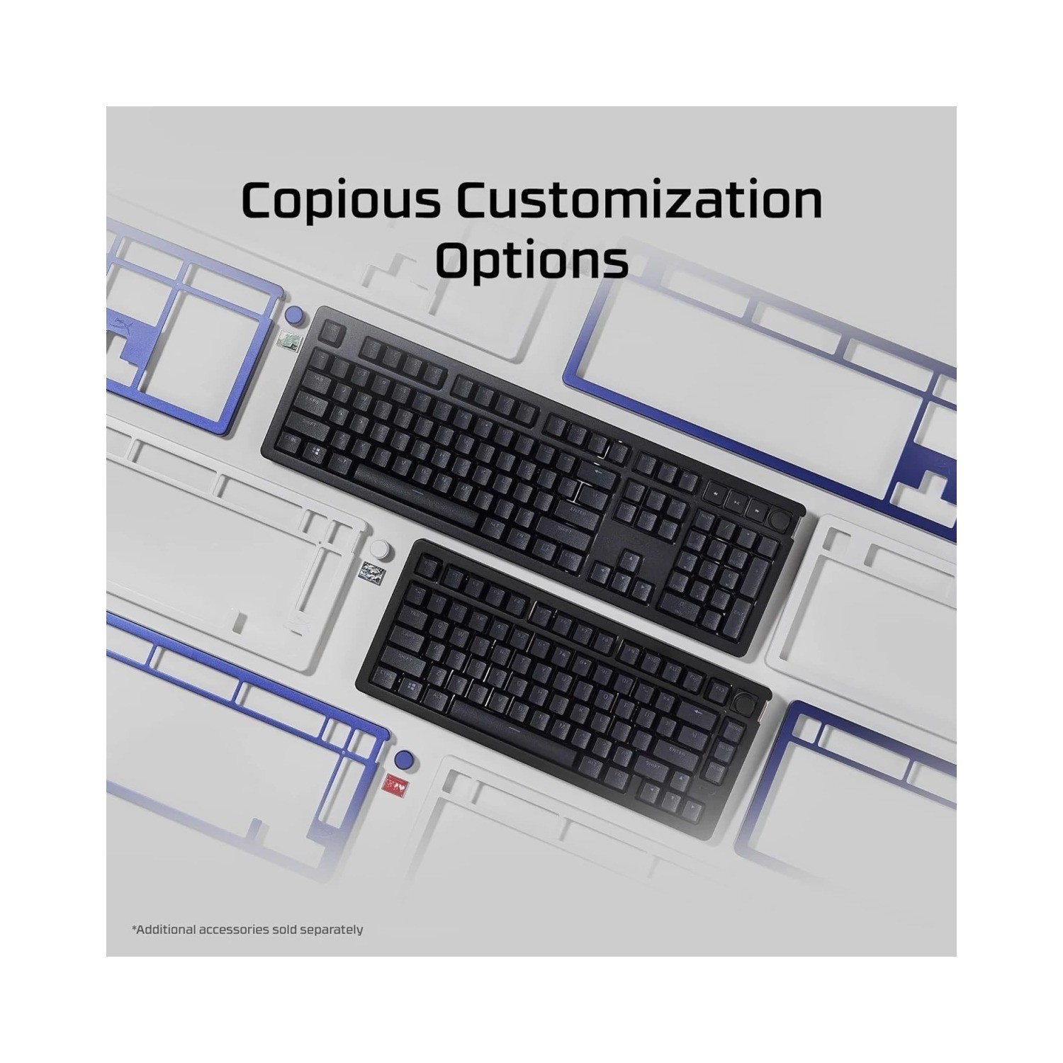 HyperX Alloy Rise 75 Gaming Keyboard - Black - Laptops Direct