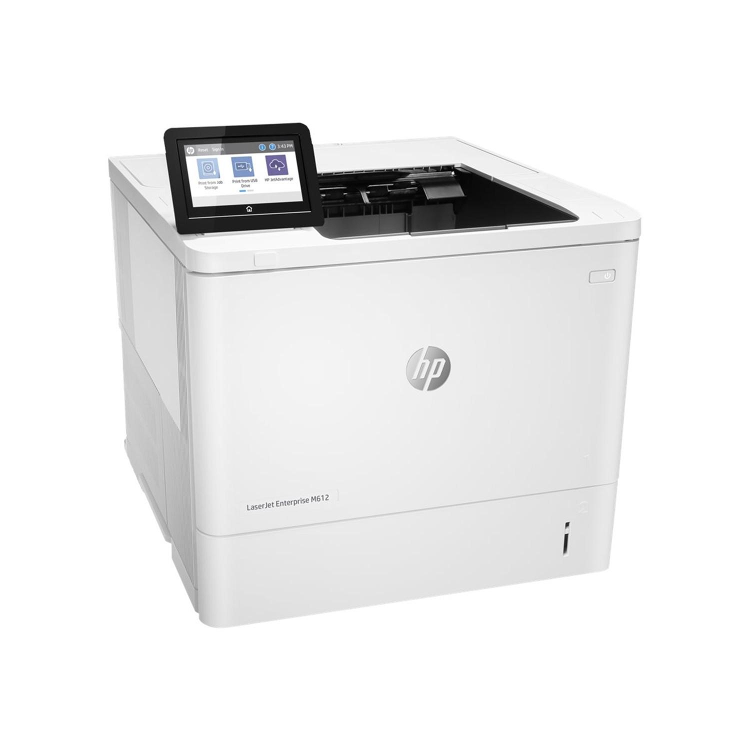 HP Enterprise M612dn A4 Mono Laser Printer - Laptops Direct