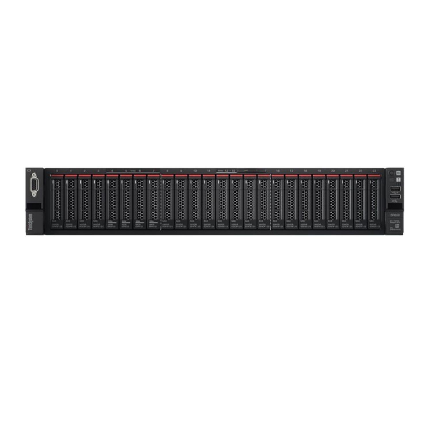 Lenovo ThinkSystem SR650 7X06 - Server - rack-mountable - 2U - 2-way ...