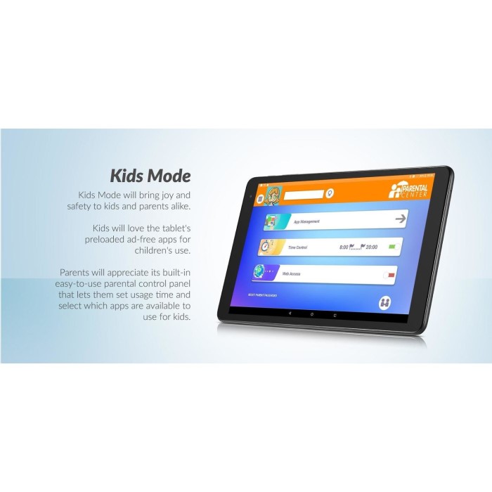 Alcatel 1T 10 16GB 10 Inch HD Android Oreo Tablet + Kids Mode - Laptops ...