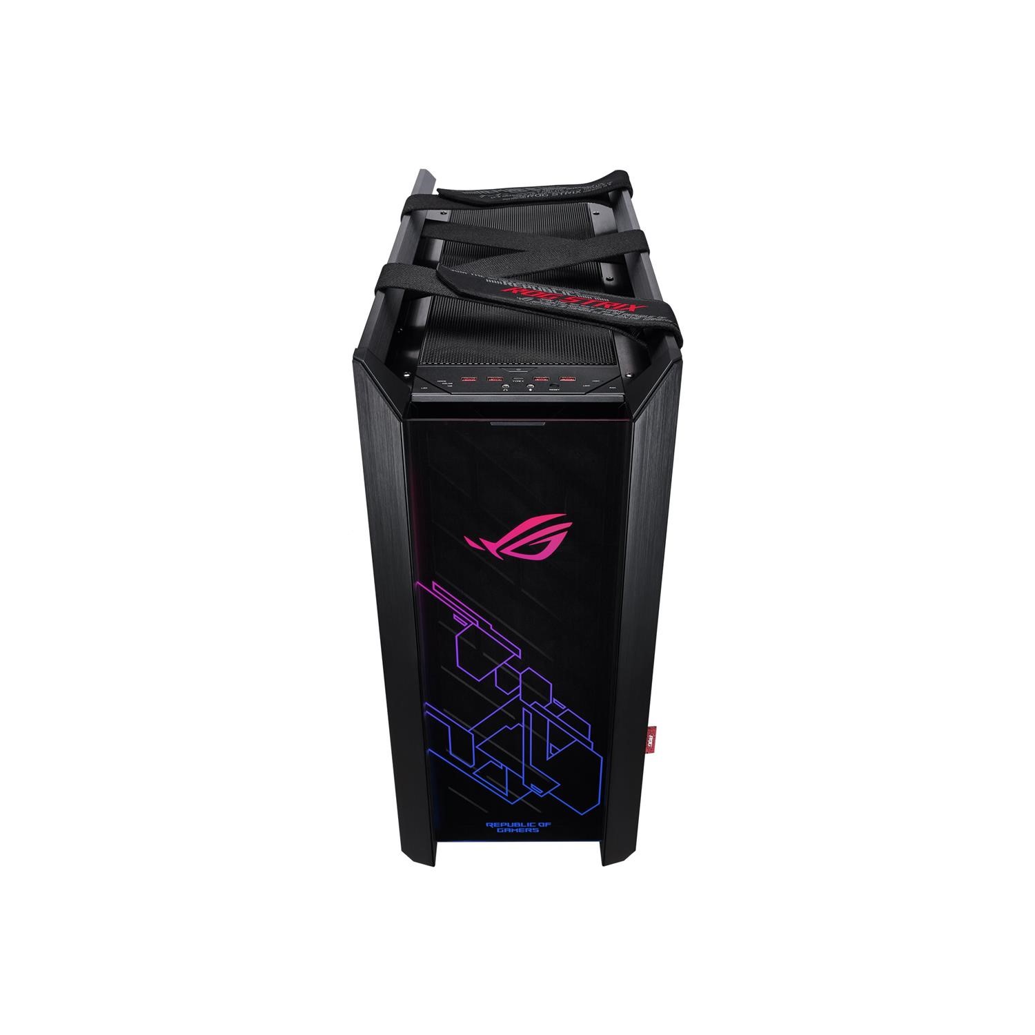 Asus ROG Strix Helios RGB Mid Tower Gaming PC Case Black - Laptops Direct