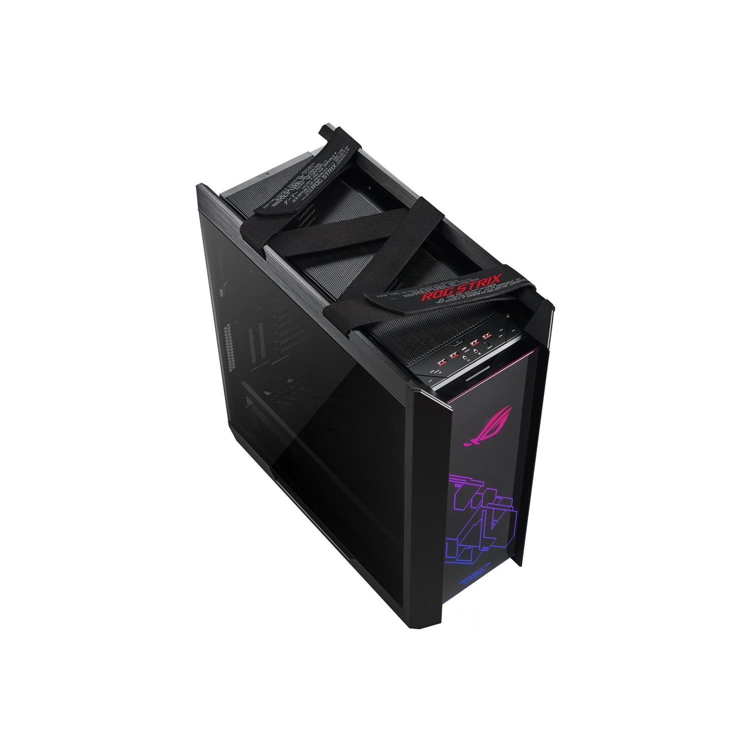 Asus ROG Strix Helios RGB Mid Tower Gaming PC Case Black - Laptops Direct