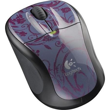 Logitech M305 Wireless Mouse - Purple - Laptops Direct