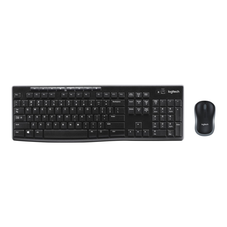 Logitech MK270 Wireless Keyboard and Mouse Bundle - Laptops Direct