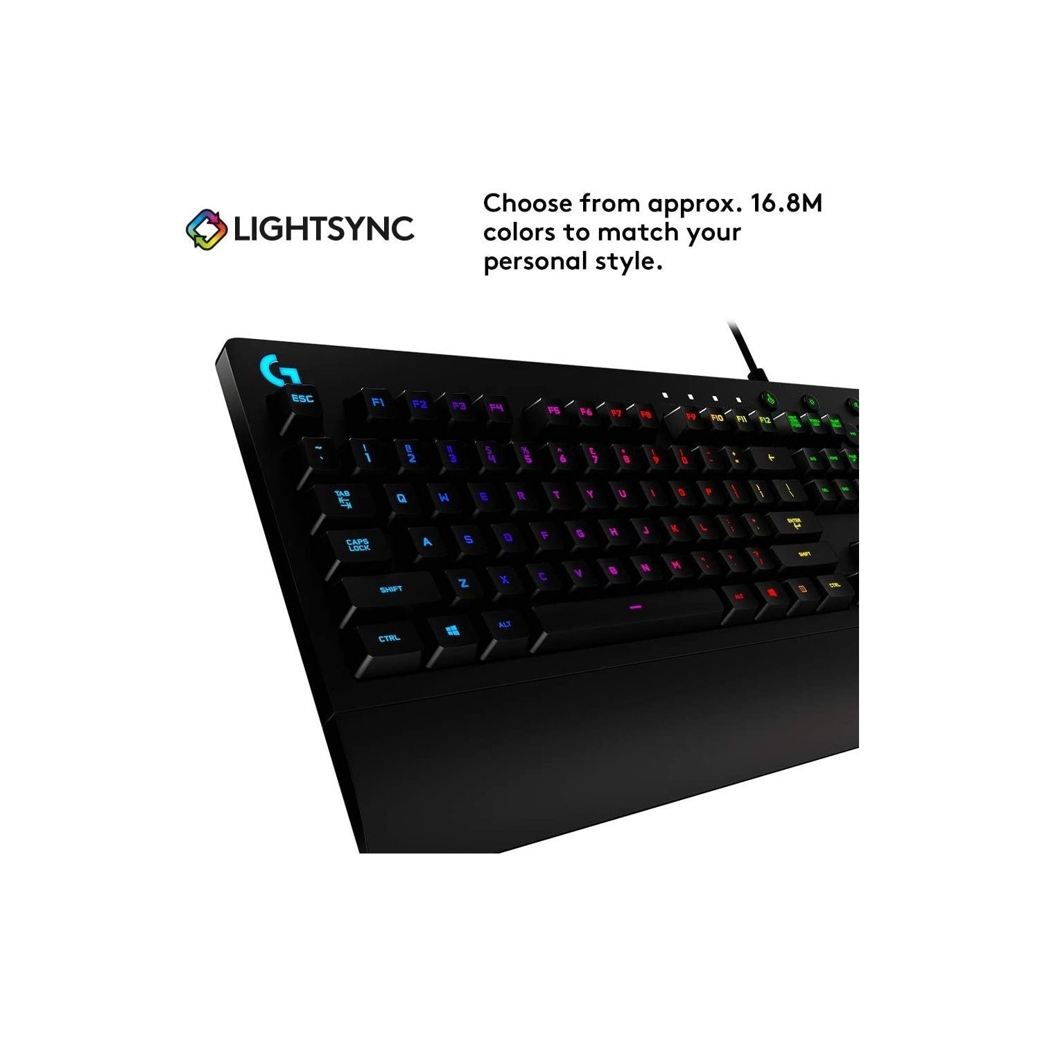 GRADE A1 - Logitech G213 Prodigy RGB Gaming Backlit Keyboard - Laptops ...