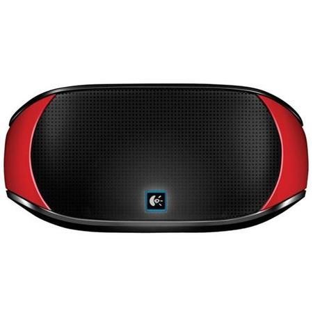 Logitech Mini Boombox for Tablets and Smarthphones - Red - Laptops Direct