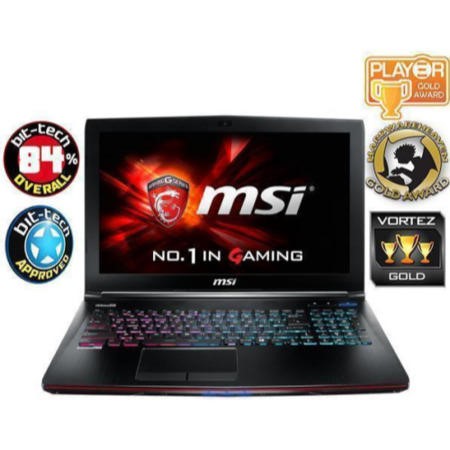 MSI GE62 2QD Apache Pro Broadwell i7 5700HQ 8GB 1TB DVD SM 15.6 Windows 10 Laptop Laptops Direct