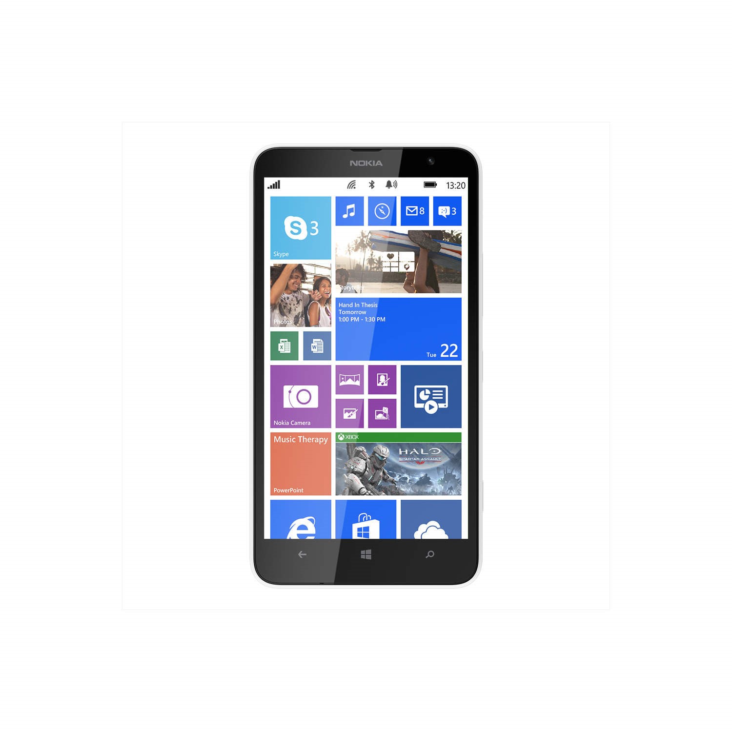 Nokia Lumia 1320 RM-994 White Sim Free Mobile Phone - Laptops Direct