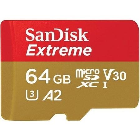 Box Open SanDisk Extreme Plus 64GB SDHC UHS-I Memory Card - Laptops Direct