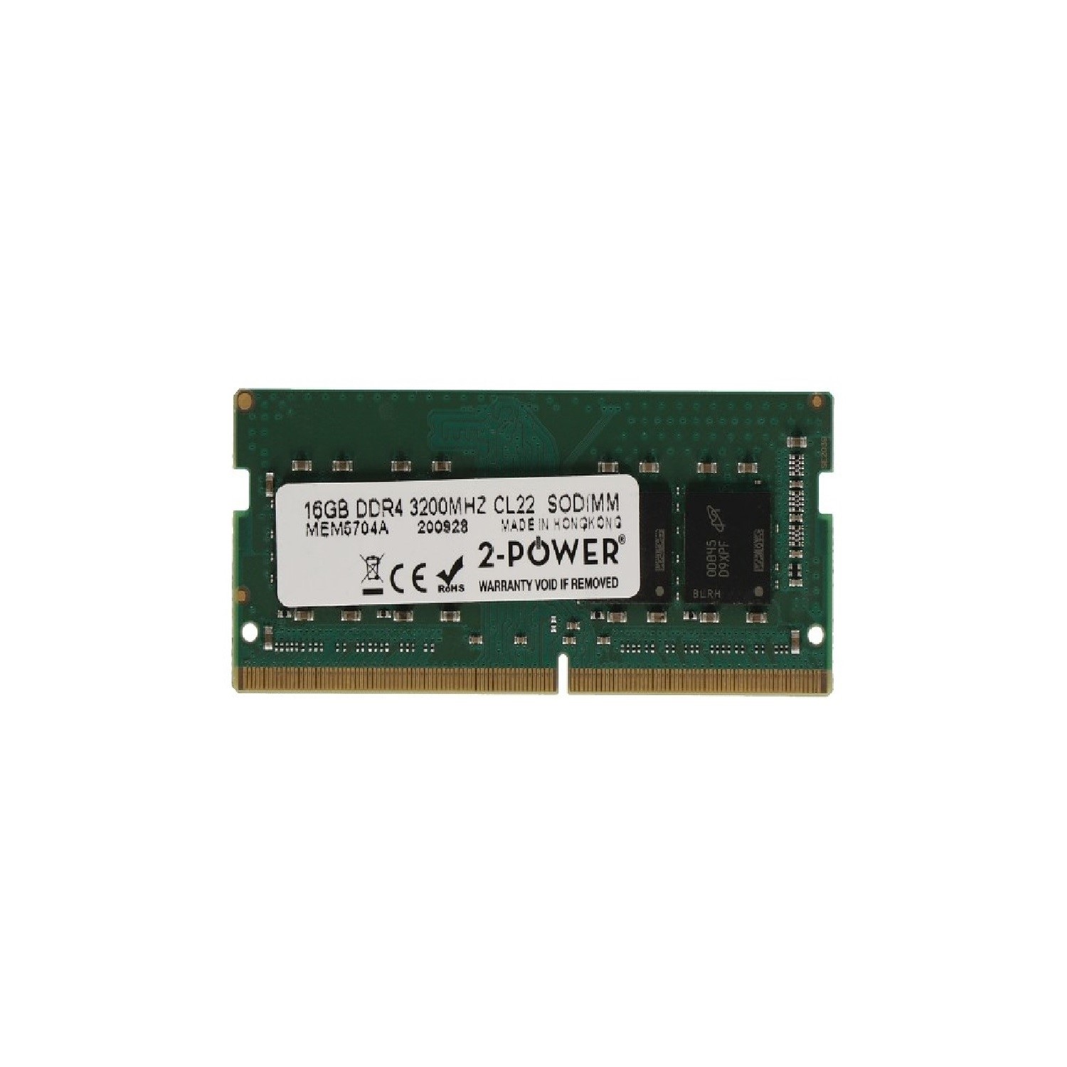 Box Opened 2-Power Memory Module 16GB 1x16GB DDR4 3200MHz SO-DIMM ...