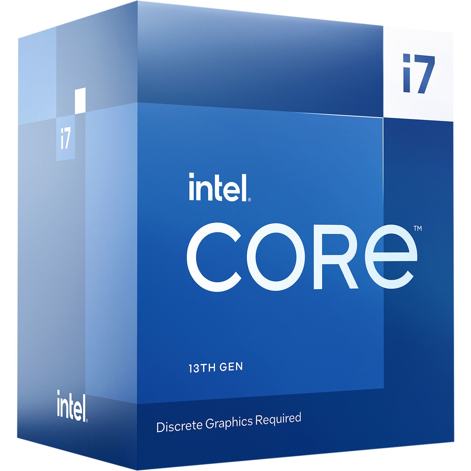 Box Opened Intel Core i7 13700F 16 Core LGA 1700 Raptor Lake-S ...
