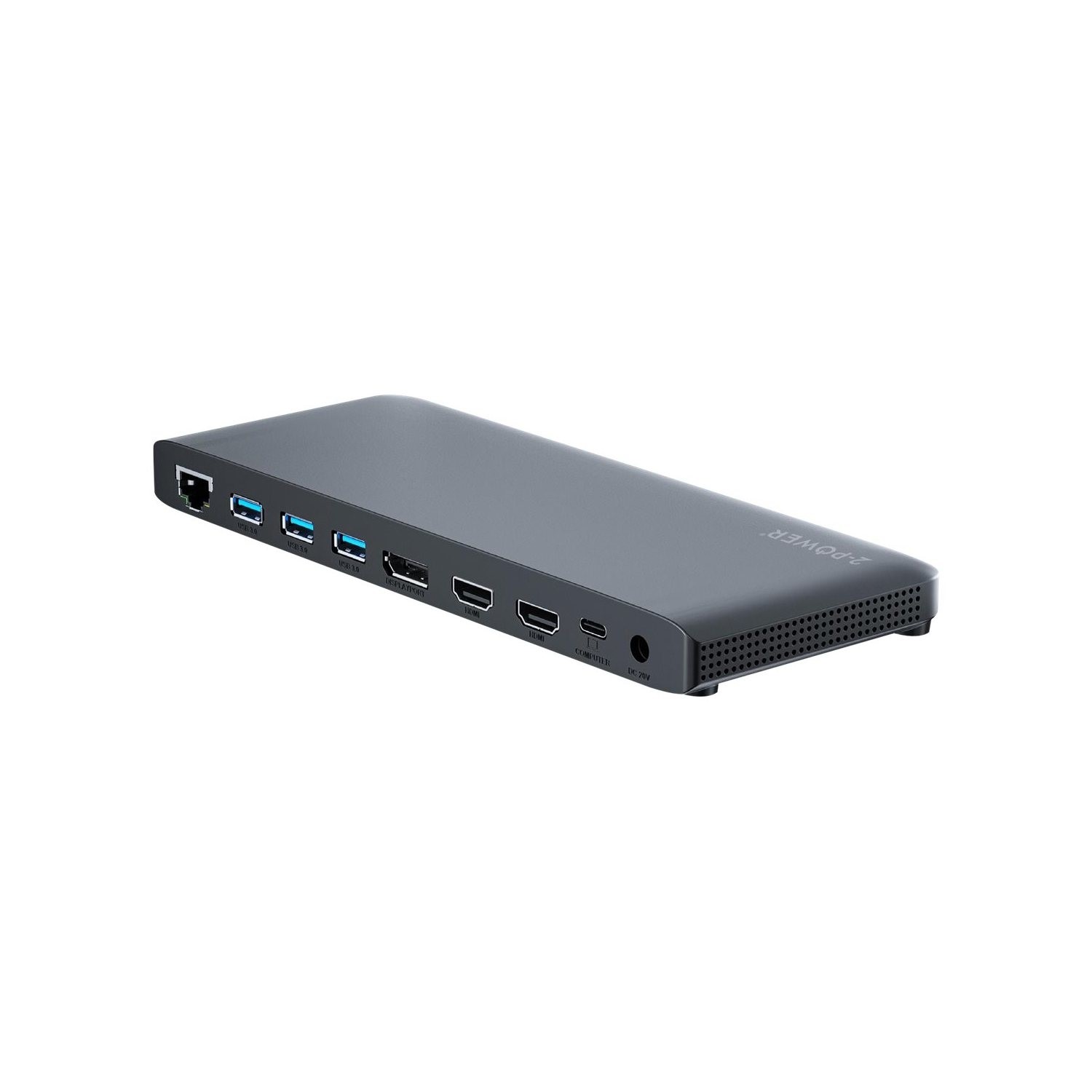 2-POWER USB-C Triple Display Docking Station - Laptops Direct