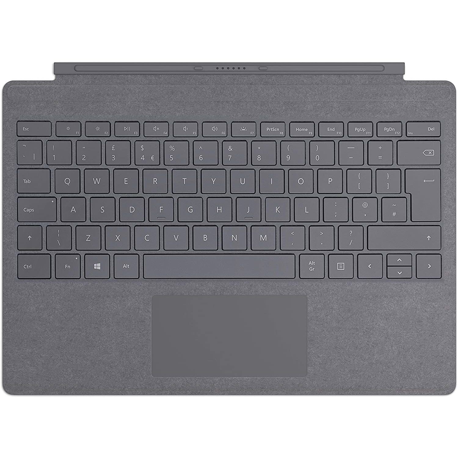 Refurbished Microsoft Surface Pro Type Cover Keyboard - Charcoal ...