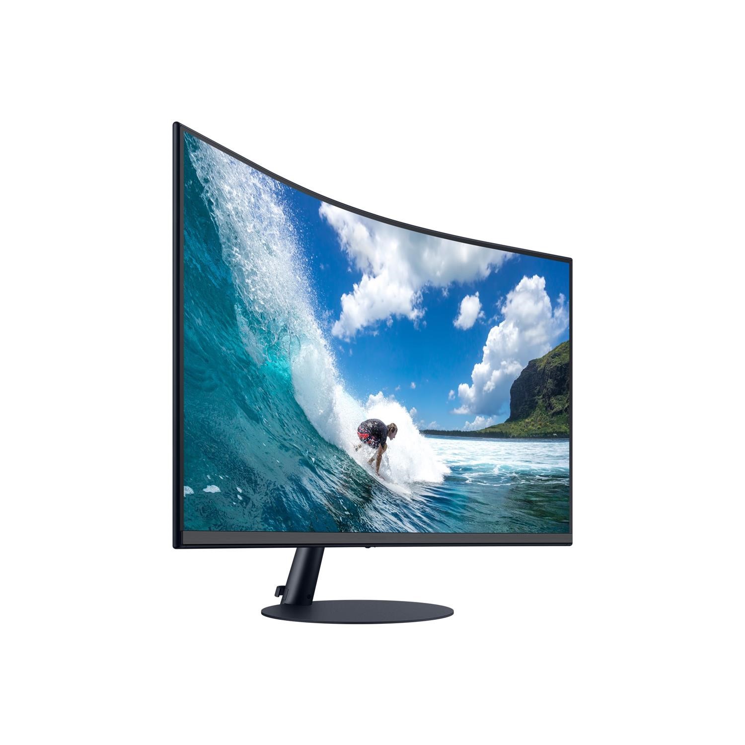 Refurbished Samsung C32T550 32" Full HD Curved Monitor - Laptops Direct