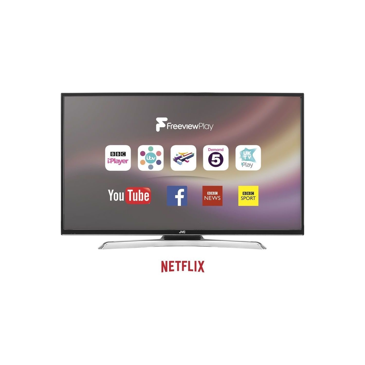 Refurbished JVC 49" 4K Ultra HD with HDR10 LED Freeview HD Smart TV ...