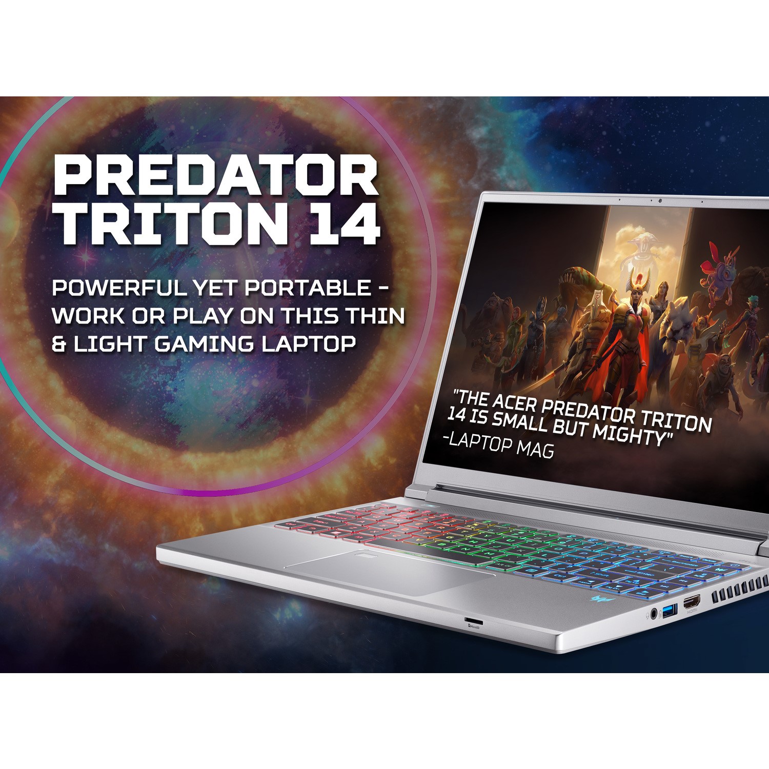 Acer Predator Triton 14 PT14-51 Intel Core I7 32GB 1TB RTX 4070 250Hz ...