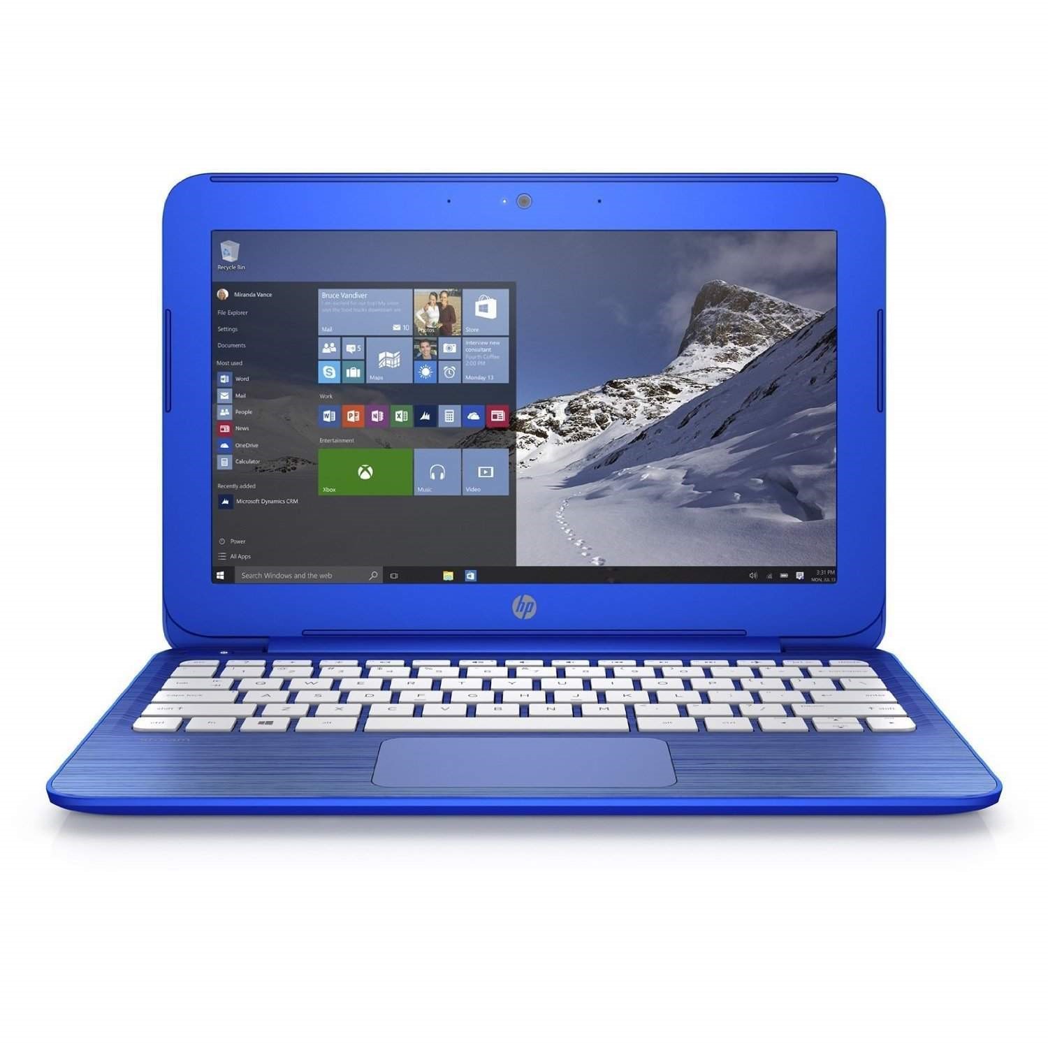 Hp Laptops Windows 8 Blue