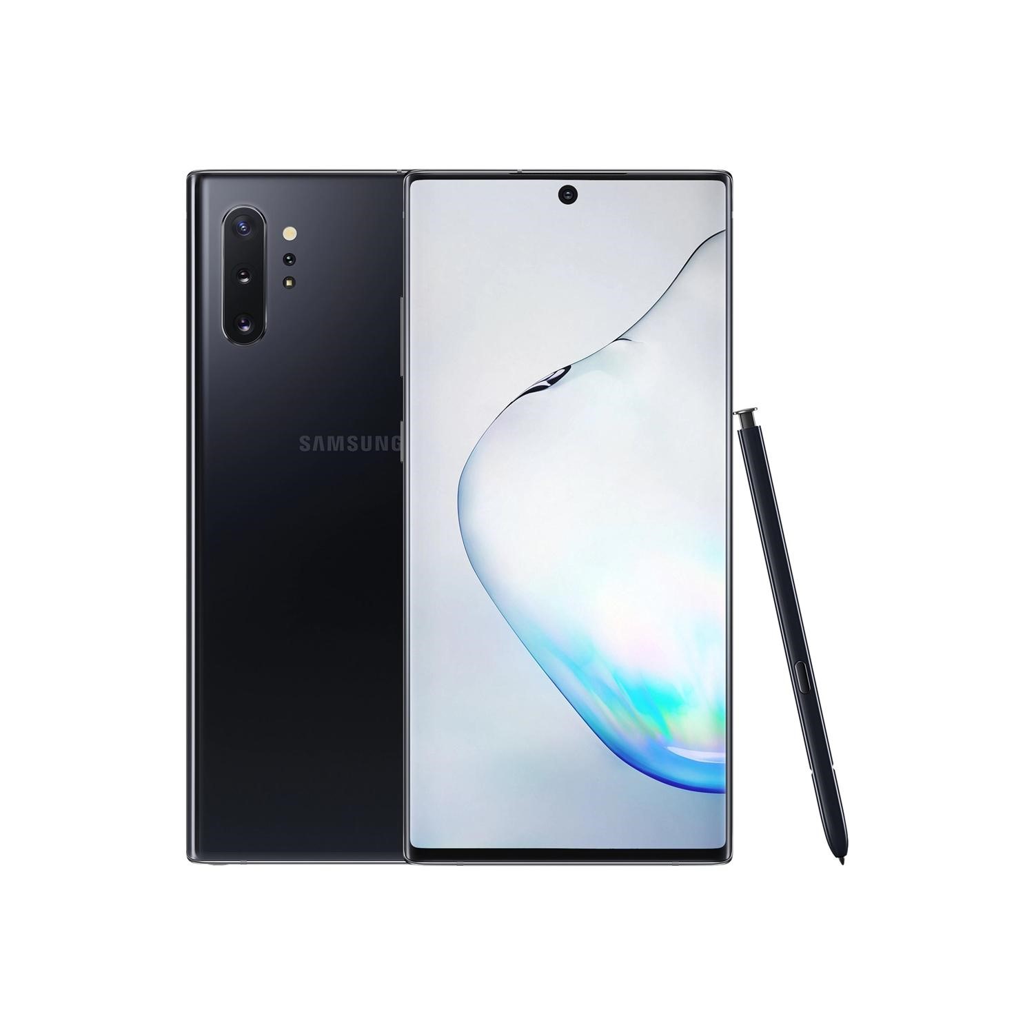 Grade A1 Samsung Galaxy Note 10+ 5G Aura Black 6.8" 256GB 5G Single SIM ...