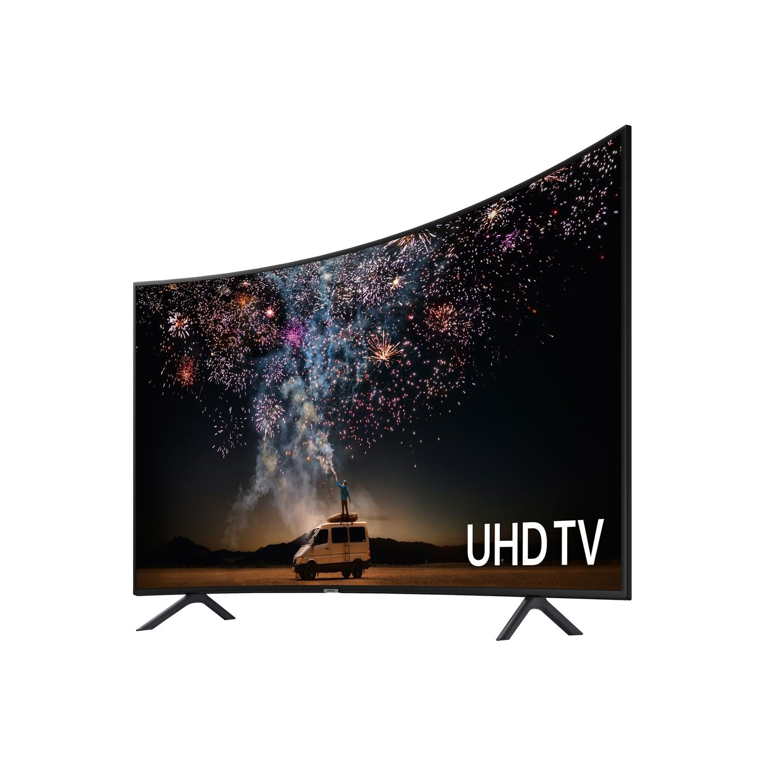 Refurbished Samsung 49" Curved 4K Ultra HD with HDR10 LED Smart TV ...