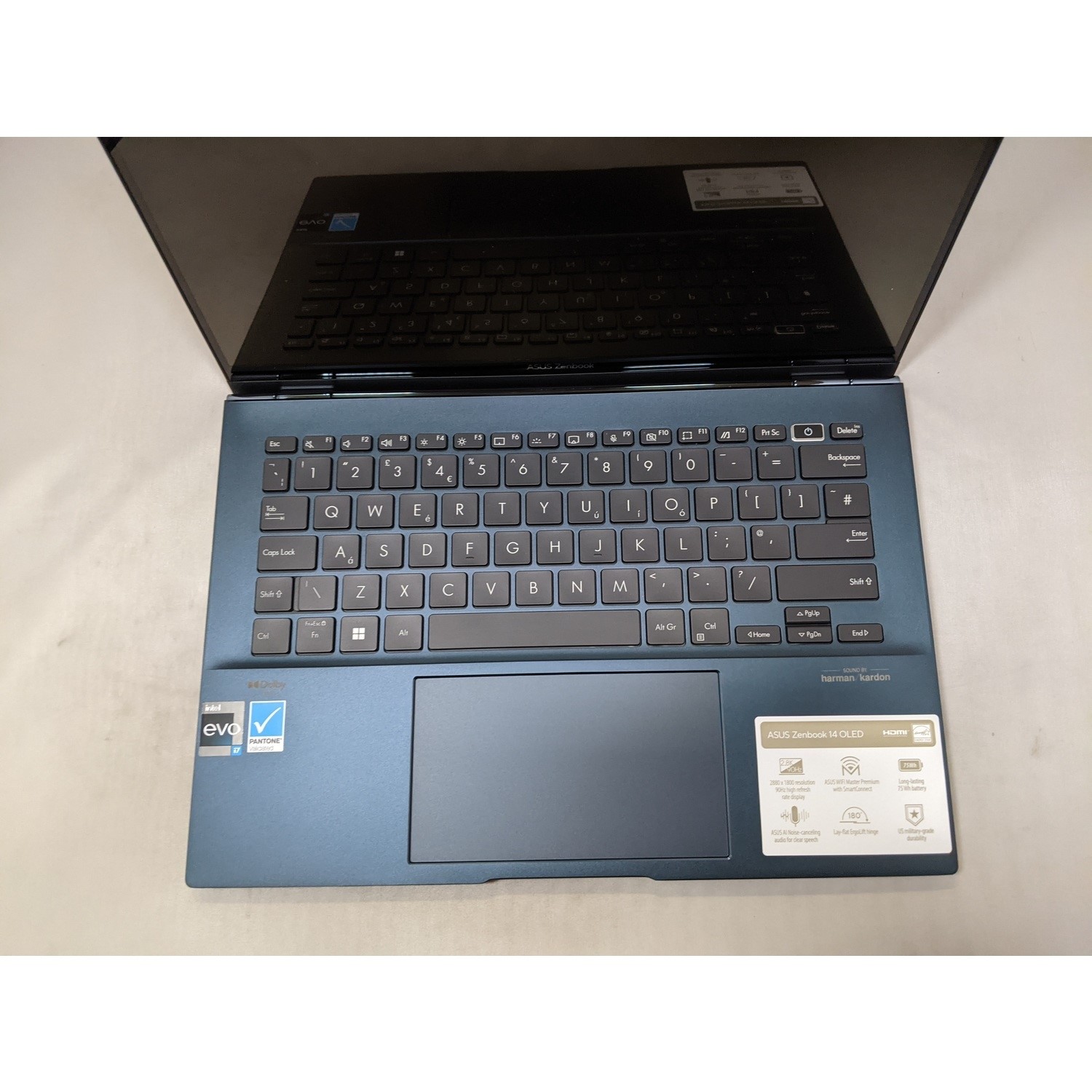 Refurbished Asus ZenBook 14 UX3402ZA Core i7-1260P 16GB 1TB SSD 14 Inch ...