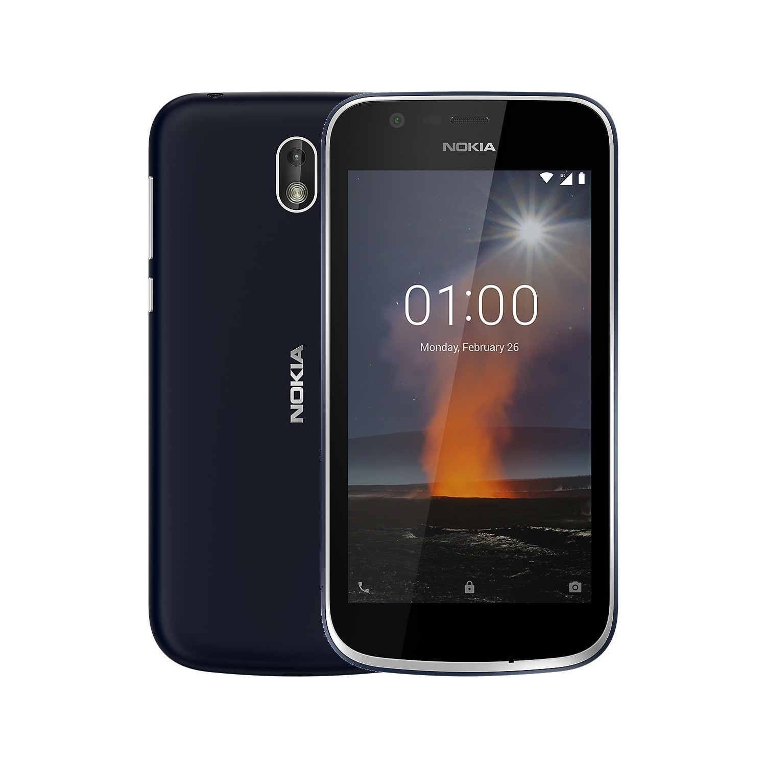 Grade A2 Nokia 1 Dark Blue 4.5" 8GB 4G Unlocked & SIM Free - Laptops Direct