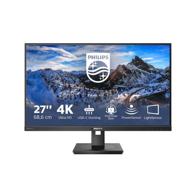 Refurbished Philips Brilliance 279P1 27" 4K UHD IPS Monitor - Laptops Direct