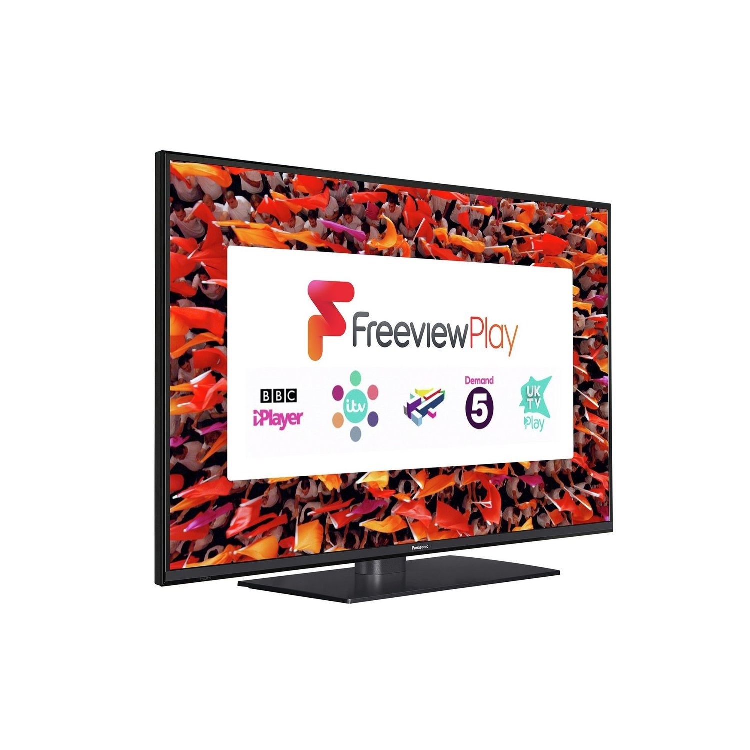 Refurbished Panasonic 55" 4K Ultra HD with HDR10+ LED Freeview Play ...