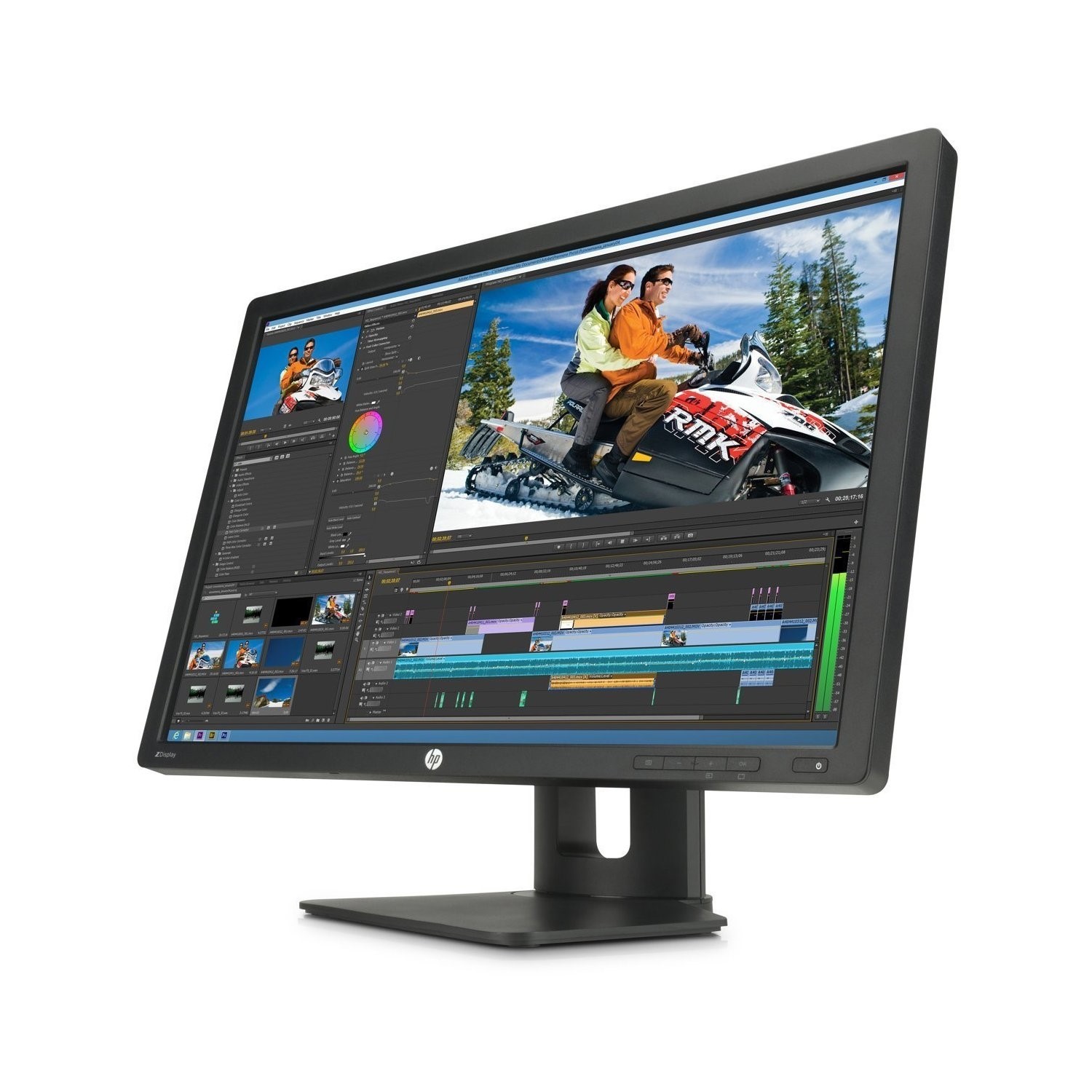 Refurbished HP Z Display Z24i 24" LED IPS Monitor - Laptops Direct