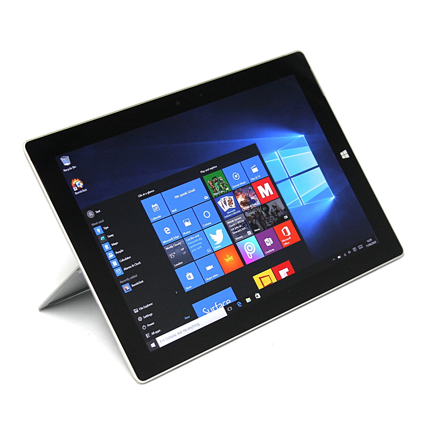 Refurbished Microsoft Surface Intel Atom x7-Z8700 4GB 128GB 10.8 ...