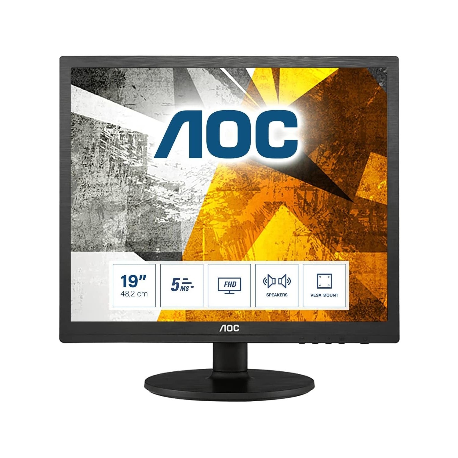 Refurbished AOC i960Srda 19" IPS LED Monitor - Laptops Direct