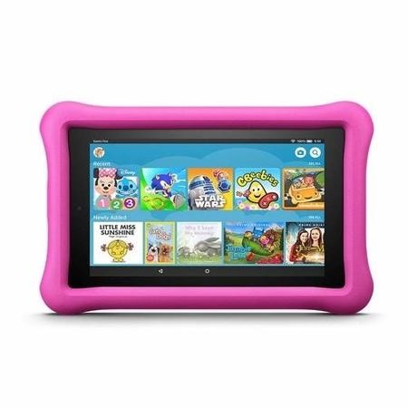 Amazon Fire 7 16GB SSD 7 Inch Kids Edition Tablet - Pink - Laptops Direct