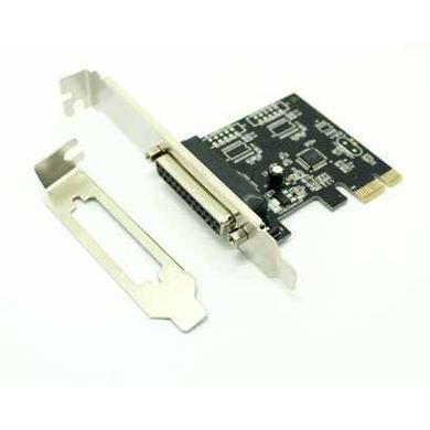 Single Parallel Port Card PCI Express Low Profile Bracket - Laptops Direct
