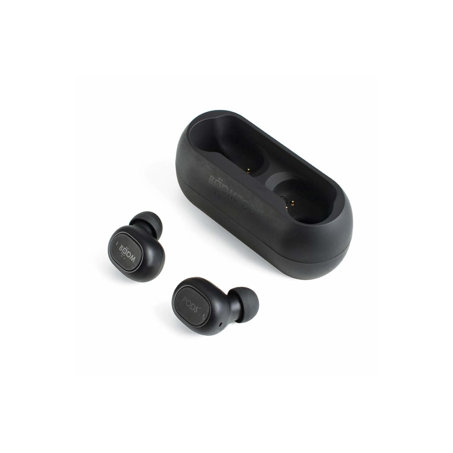 BoomPods Boombuds Go True Wireless Earbuds - Black - Laptops Direct