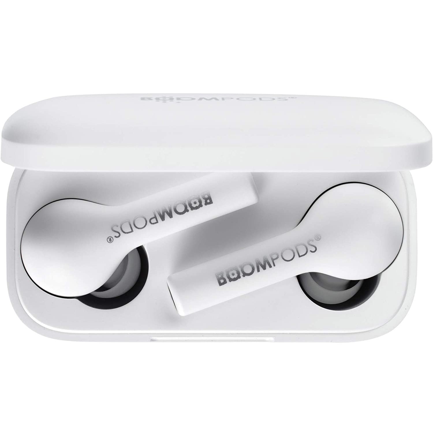 BoomPods Bassline True Wireless Earbuds - White - Laptops Direct