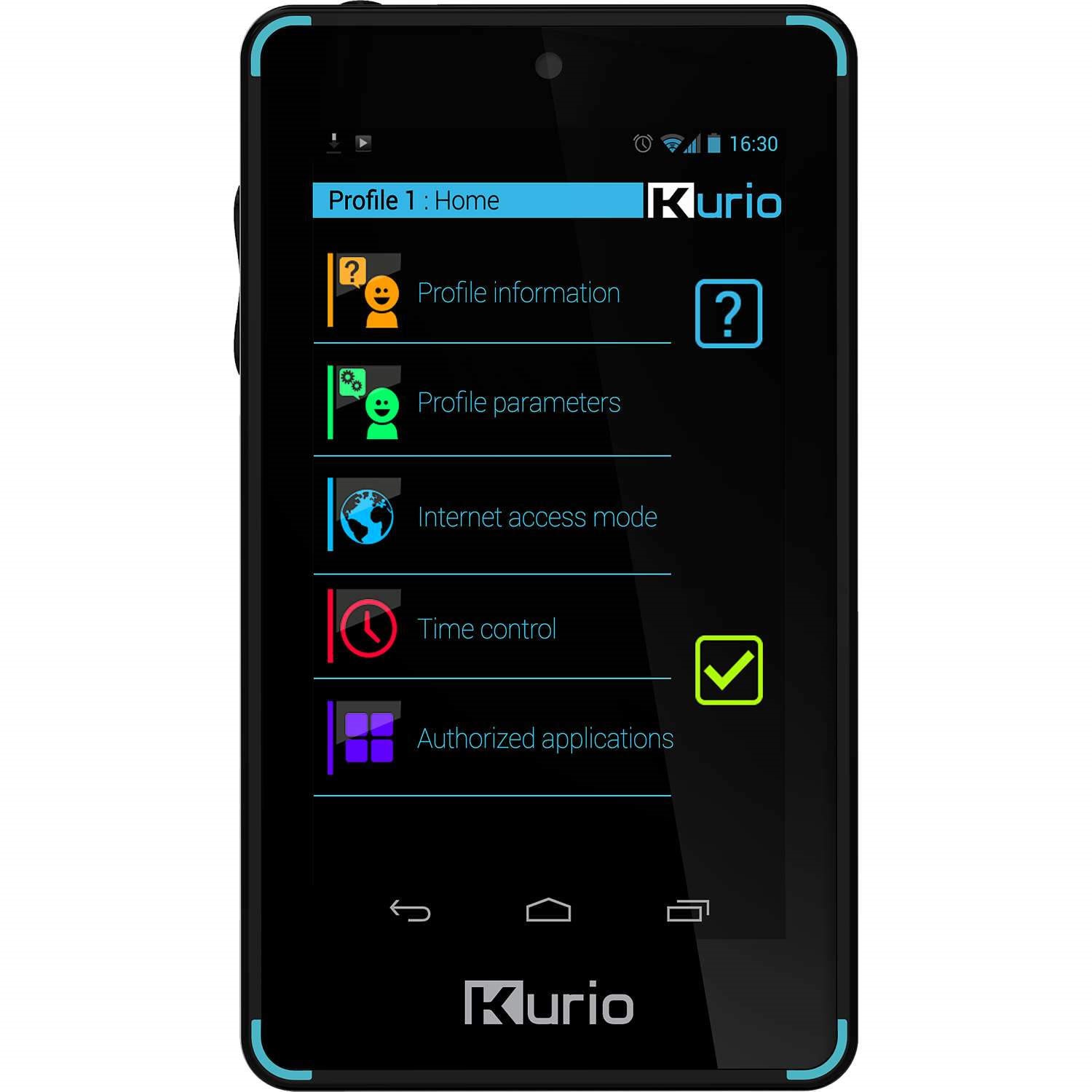 Kurio 4S Cortex A7 1GB 8GB 3.97 inch Android 4.2 Jelly Bean Kids Tablet ...