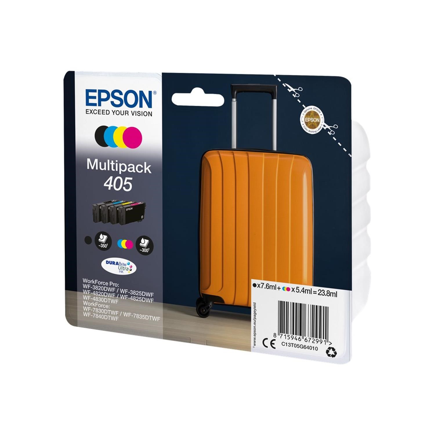 Epson 405 Colour Ink Cartridge - Laptops Direct