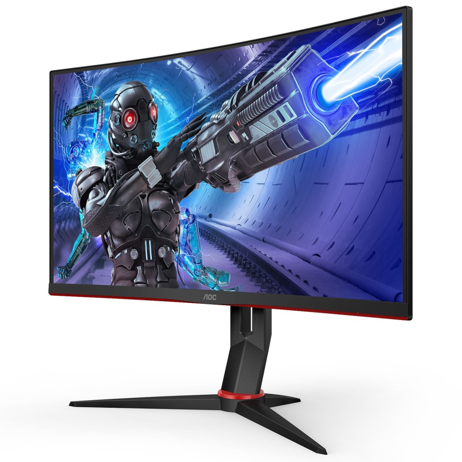 AOC C27G2ZE/BK 27" Full HD 240Hz Curved Monitor - Laptops Direct