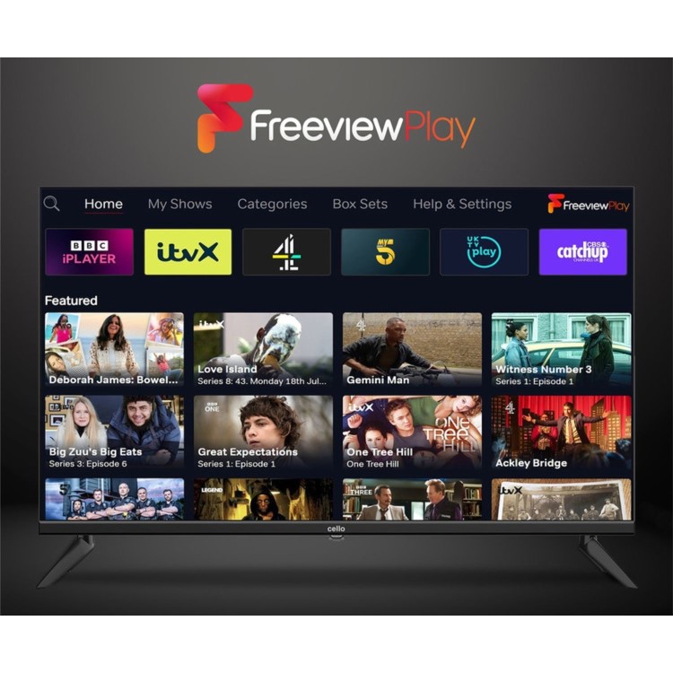 Cello 32 inch 12 VoltSmart Frameless TV Ultrafast WebOS - Laptops Direct