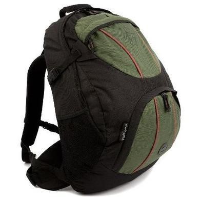 Pakuma 15" - 18" Akara K3 Laptop Backpack - Black & Green with Red ...