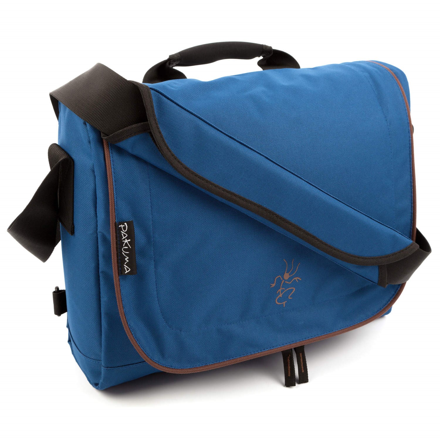 Pakuma 13.3" Choroka K3S Laptop Messenger Bag - Cobalt Blue and Brown ...