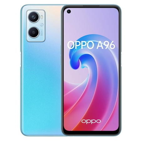 OPPO A96 Sunset Blue 6.59" 128GB 4G Unlocked & SIM Free Smartphone ...
