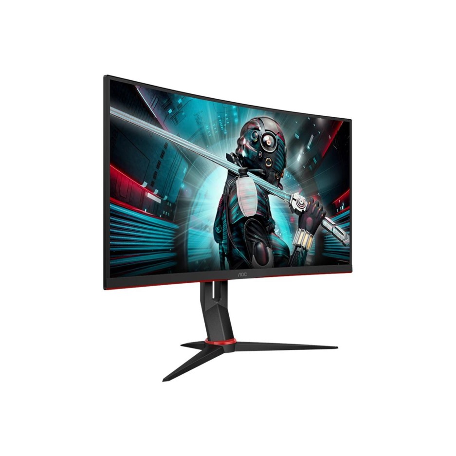 AOC CQ27G2U 27" QHD VA 144Hz Curved LED Monitor - Laptops Direct