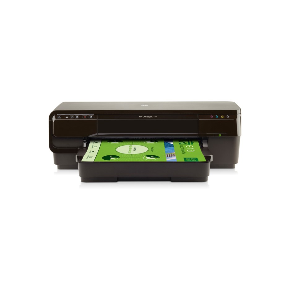 GRADE A2 - HP Colour OfficeJet 7110 A3+ Thermal Printer - Laptops Direct