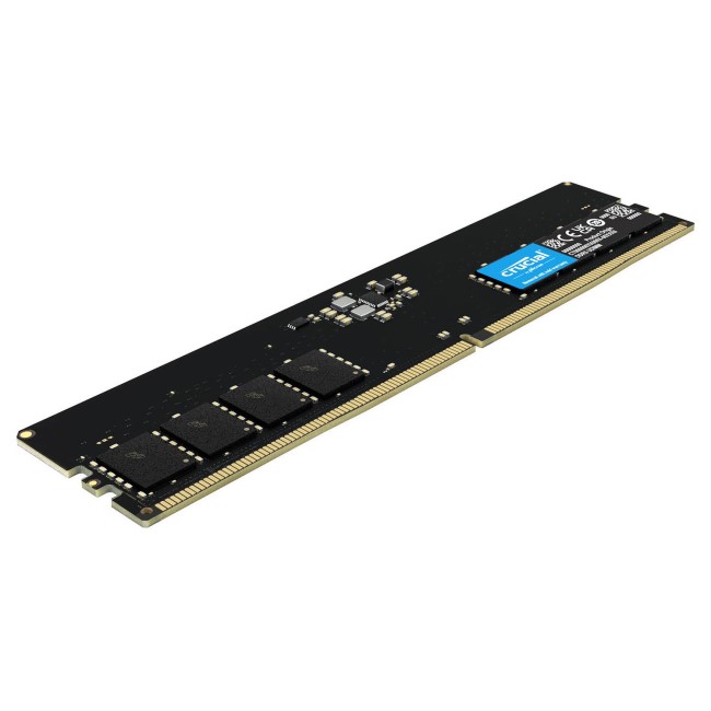 Crucial 32GB DDR5 4800 MHz UDIMM Memory Kit - Laptops Direct