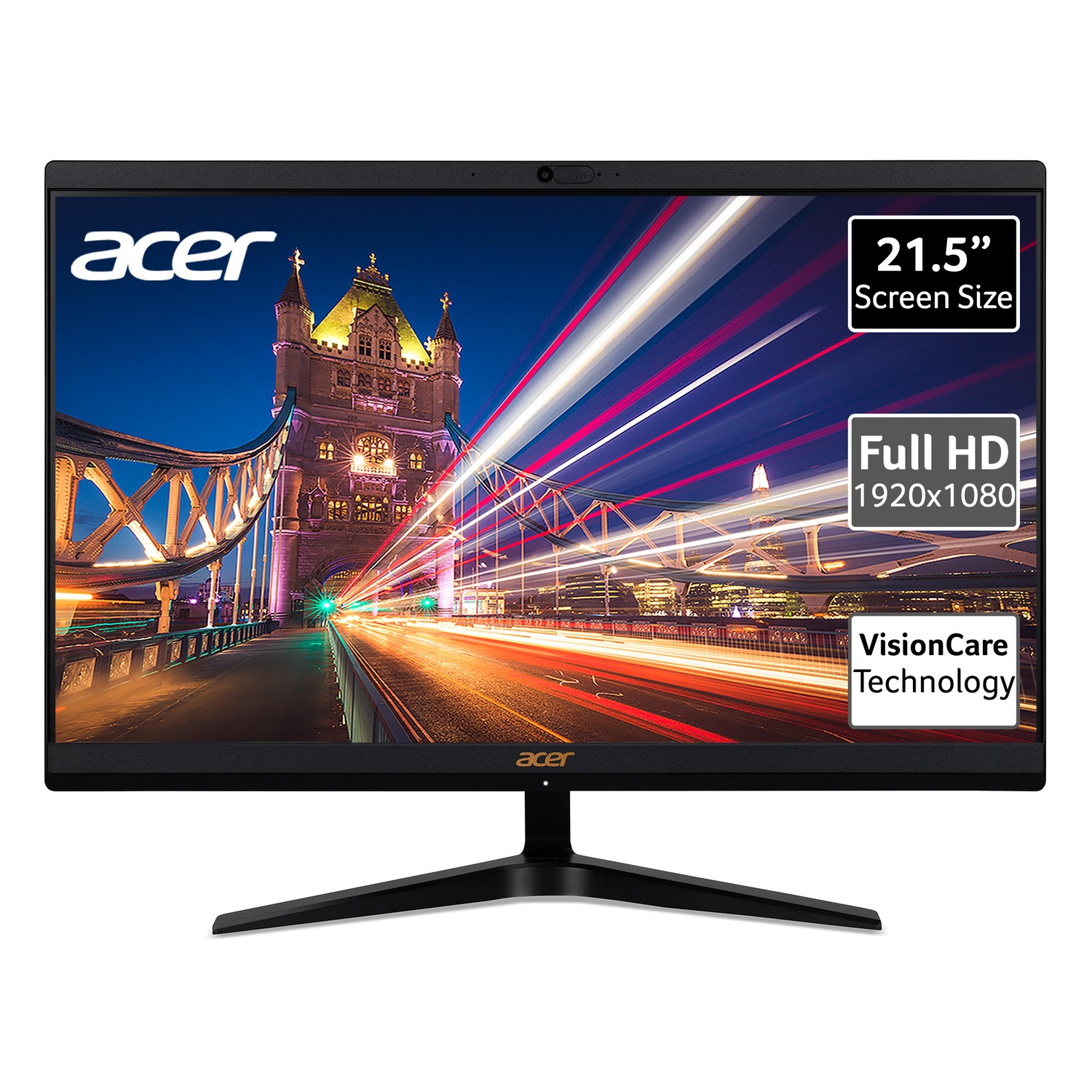 Acer Aspire C22-1700 Intel Core i3-1215U 8GB 256GB SSD 21.5 Inch ...