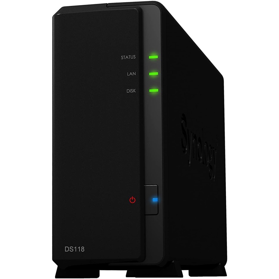 Synology DS118 1 Bay Diskless Desktop NAS - Laptops Direct