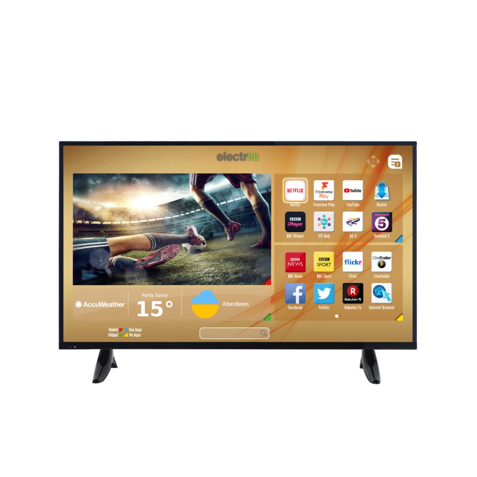 electriQ 50" 1080p Full HD LED Smart TV with Freeview HD and Freeview ...