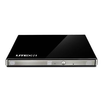 Lite-On eBAU108 DVD Writer External Optical Drive in Black - Laptops Direct